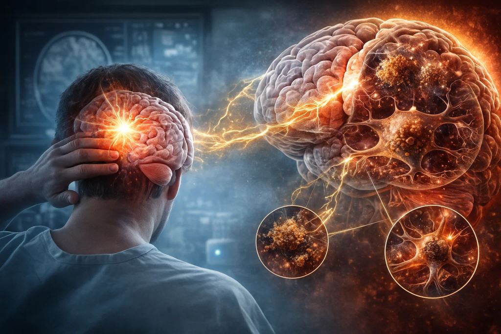 Mild brain injury and risk of Alzheimer's disease