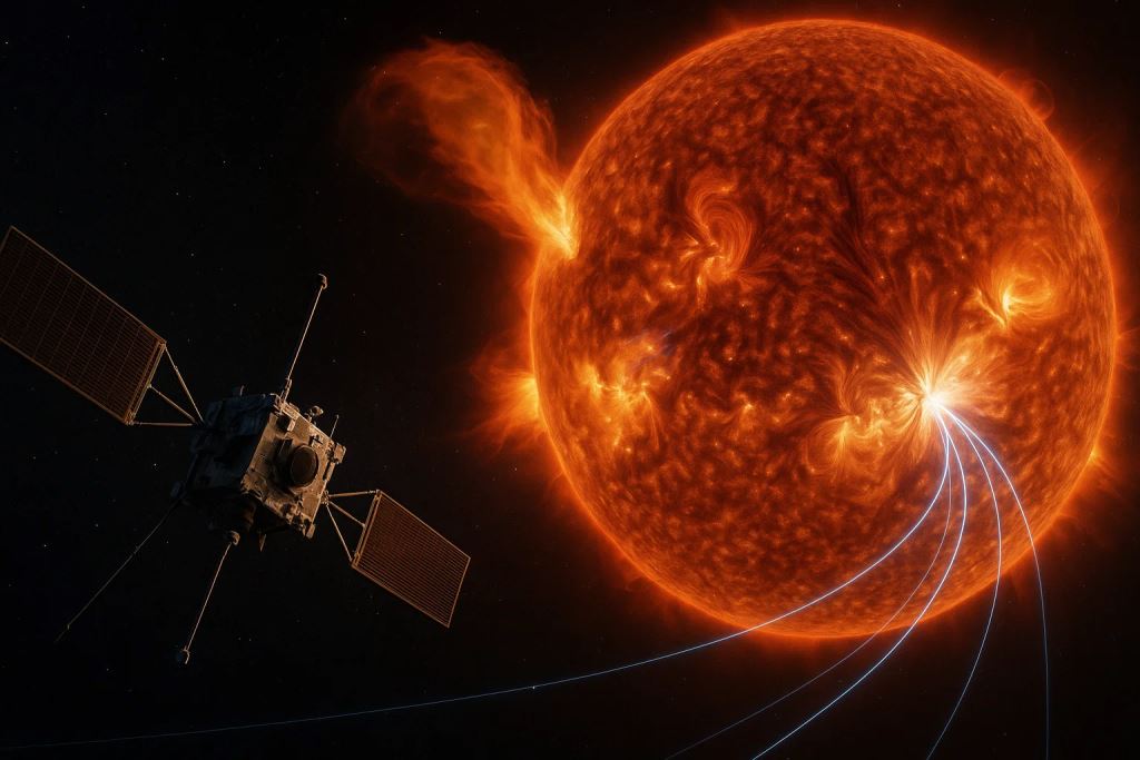 Solar Orbiter: dos fuentes de partículas solares detectadas